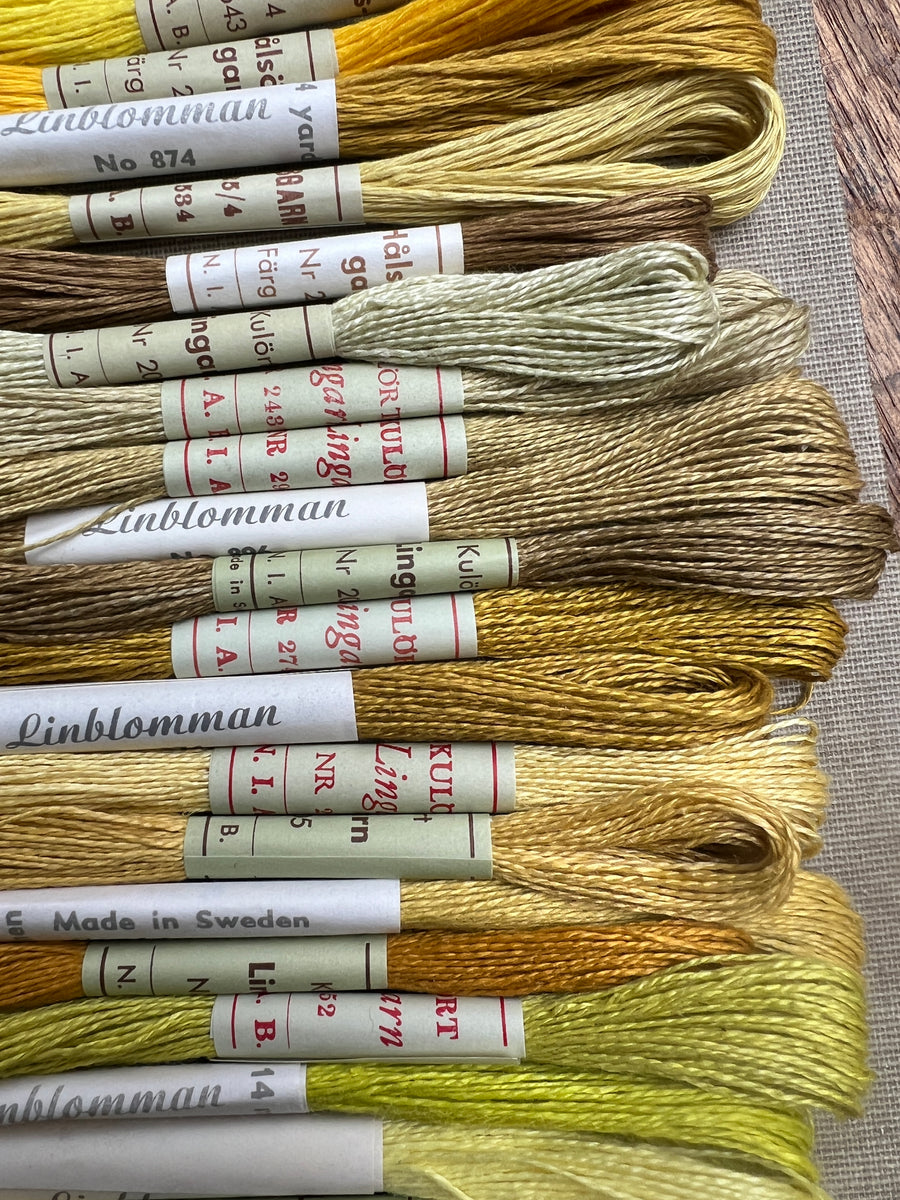 1960s Linen Embroidery Tread – Studio Flax