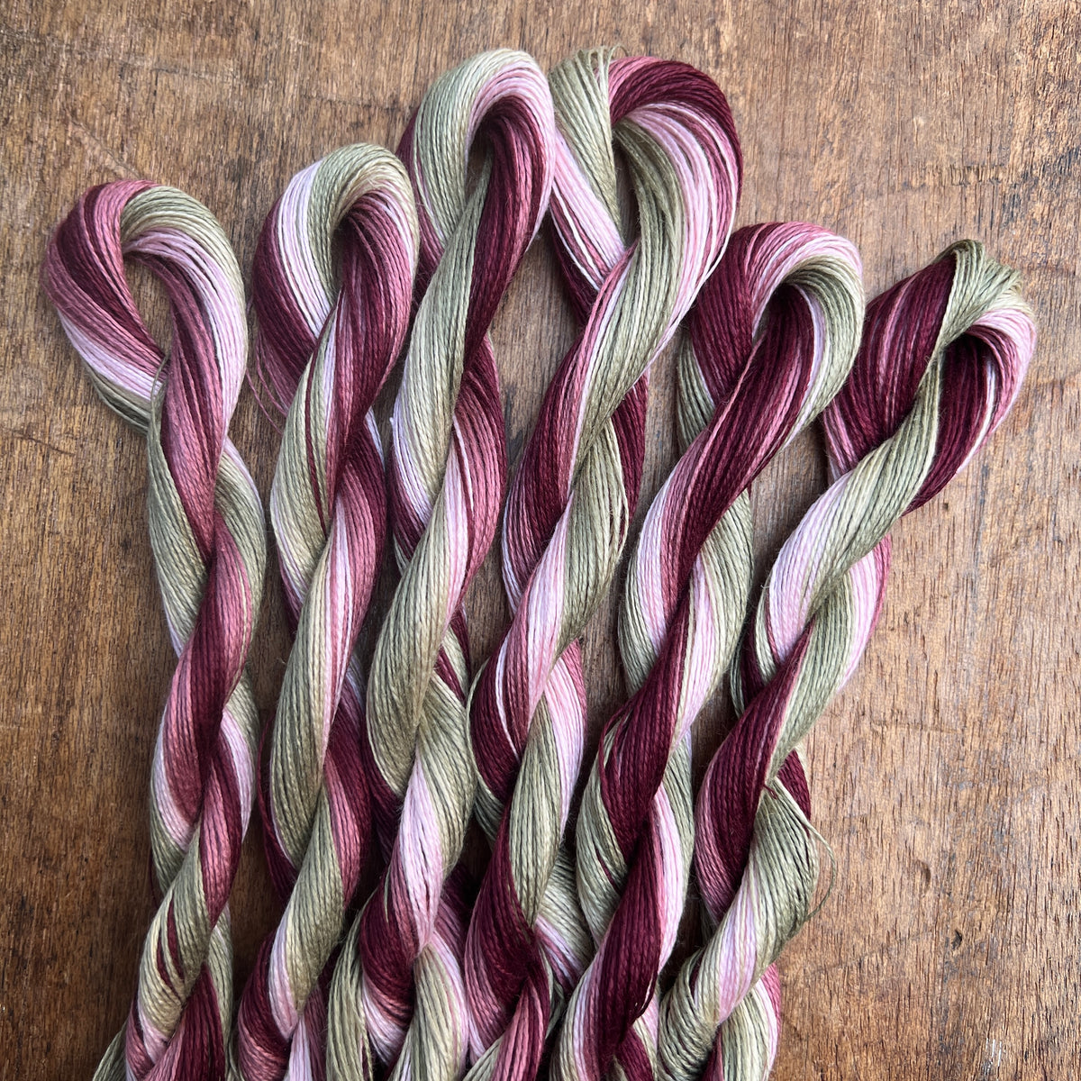 Rose & Salvia Linen Hank – Studio Flax