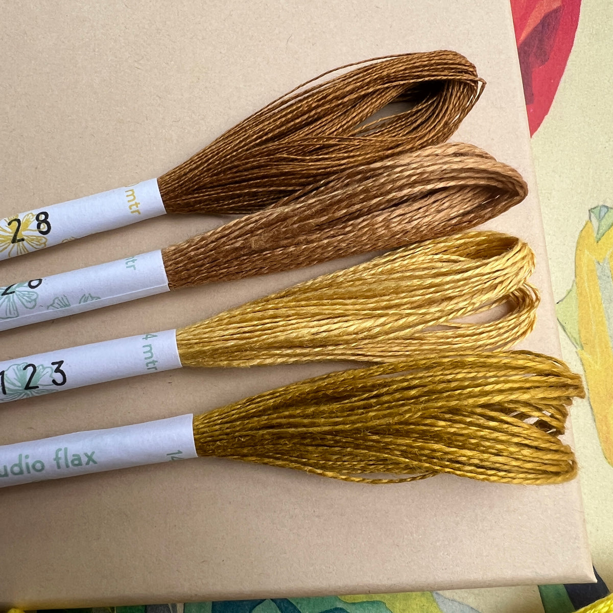 Yellow Linen Box – Studio Flax