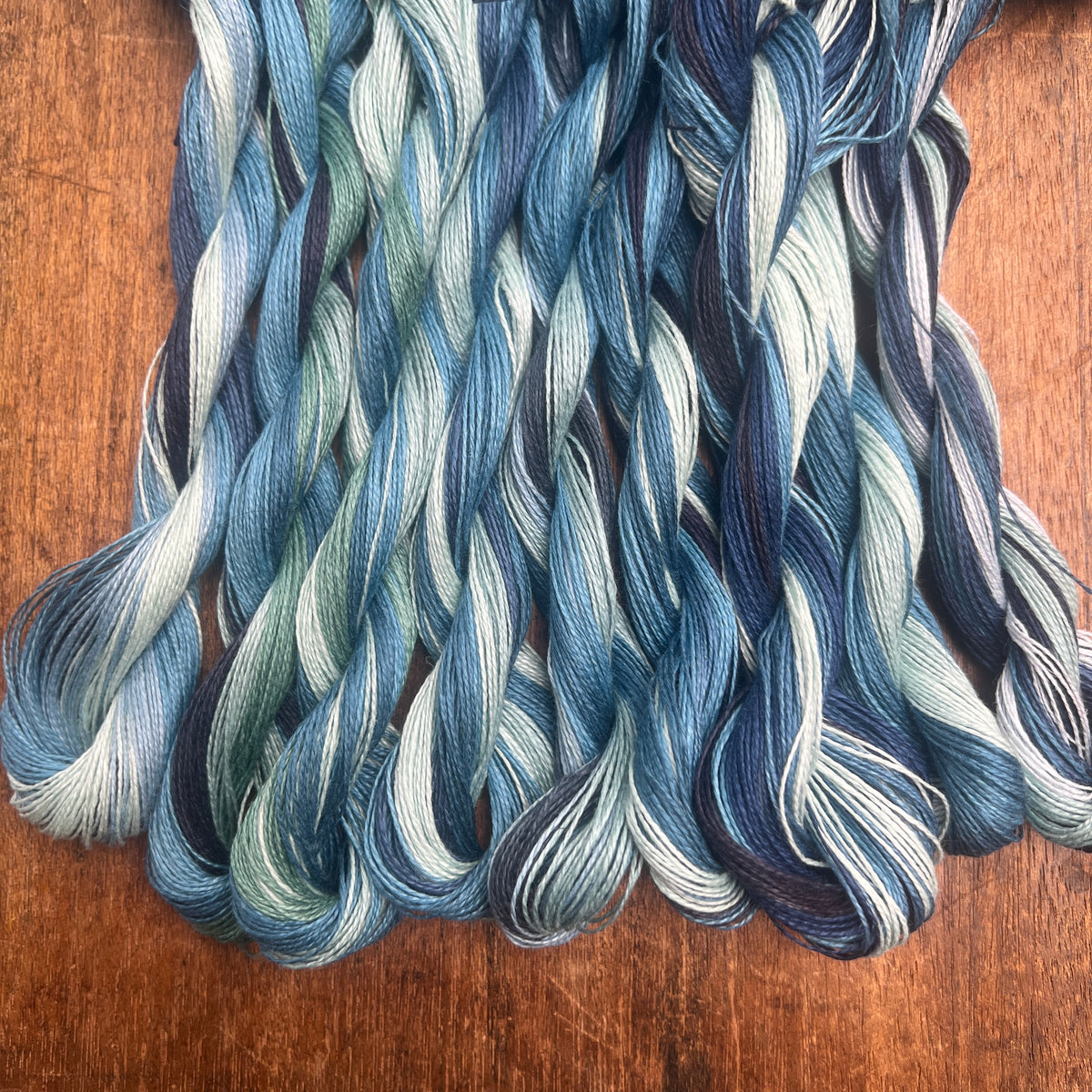 Soft Blue Linen Embroidery Hank – Studio Flax