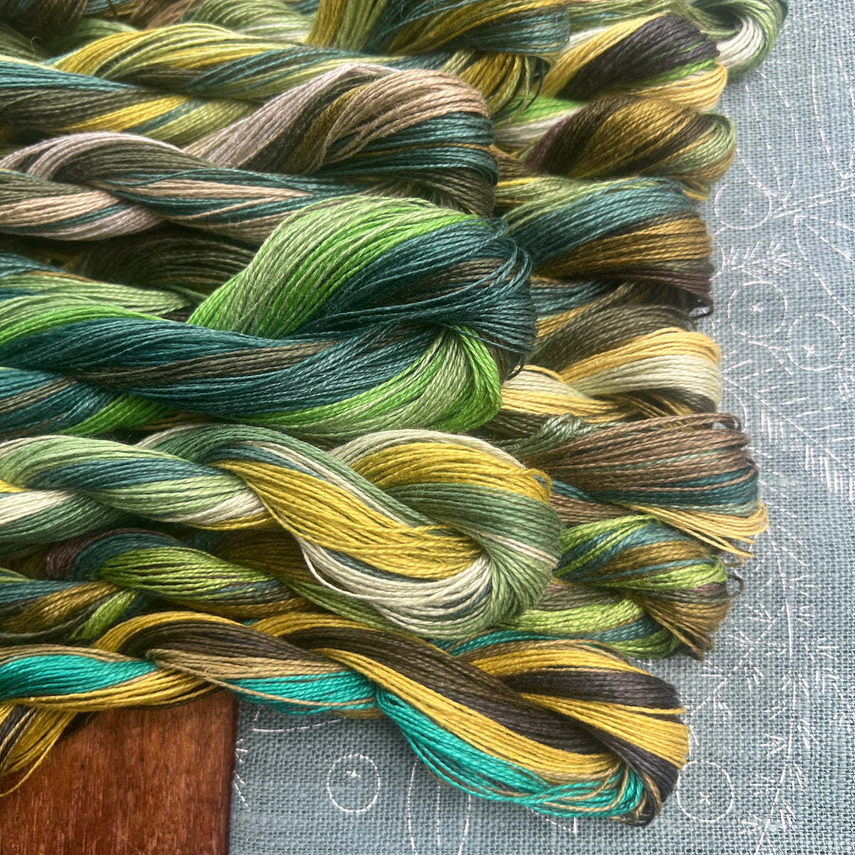 Leafy Greens Embroidery Hank – Studio Flax