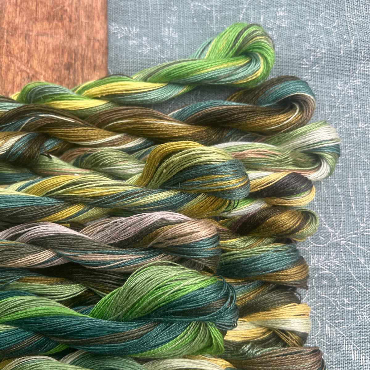 Leafy Greens Embroidery Hank – Studio Flax