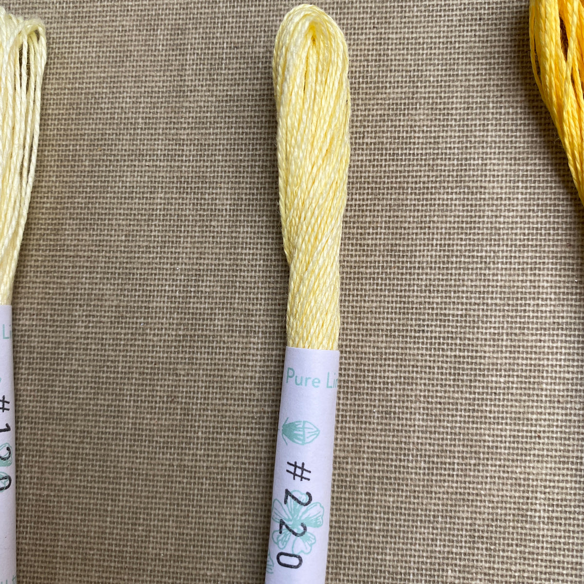 Yellow & Mustard Linen Embroidery Thread – Studio Flax